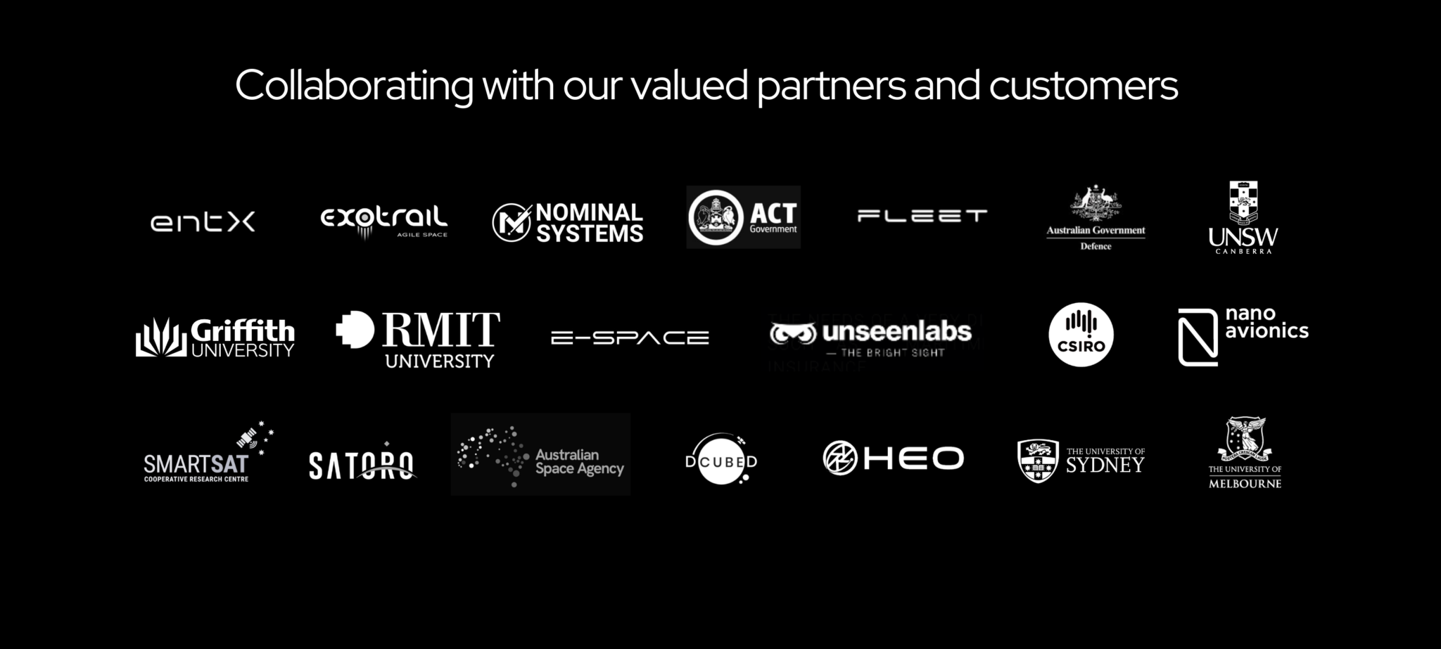 Infinity Avionics Pty Ltd – Space cameras